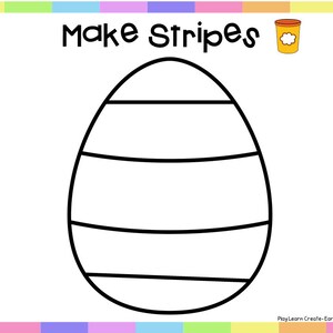 Easter Playdough Mats, Bunny Playdough Mats, Easter Playdough ...