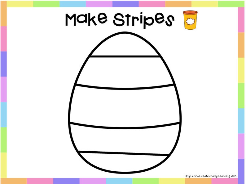 Easter Playdough Mats, Bunny Playdough Mats, Easter Playdough ...