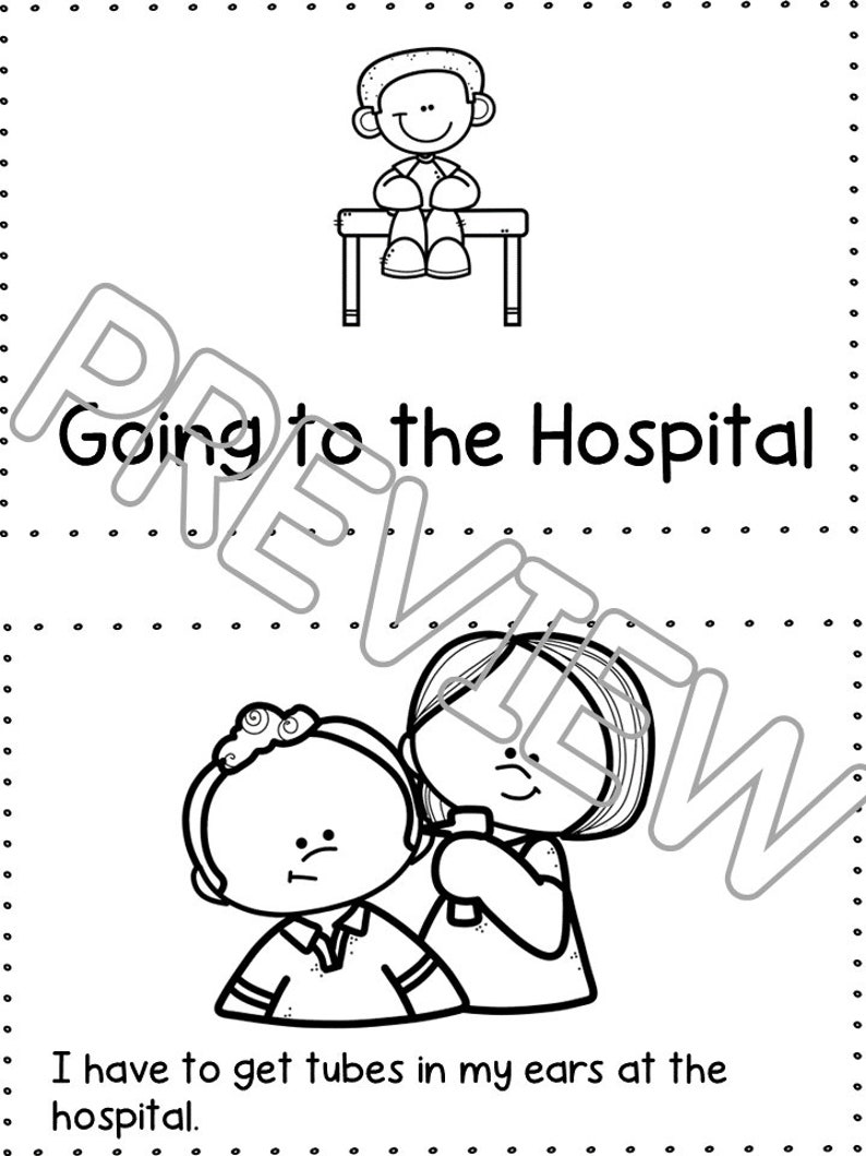 Getting Ear Tubes Social Skills Story, Printable Social Skills Story ...