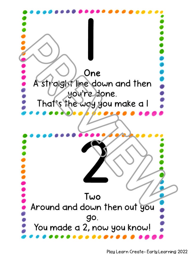 Number Activity Book, Number Printables for Preschool Math ...