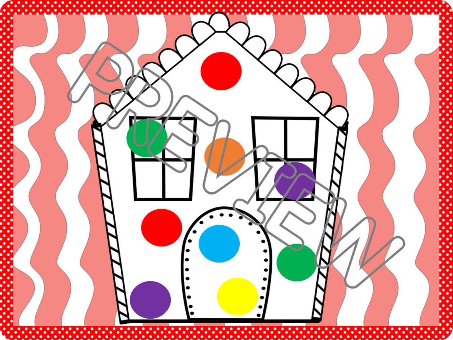 Gingerbread Theme Color Activities, Toddler Color Activities, Toddler ...