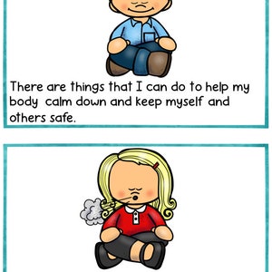 Social Skills Story, Life Skills Story, Responsibility Visuals, Calming ...