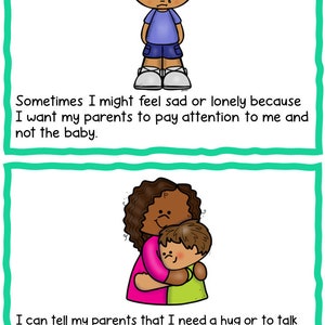New Baby at Home Social Skills Story, Printable Social Skills Story ...