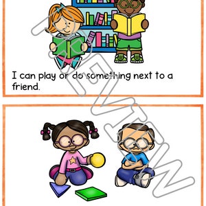 Playing With Friends Social Skills Story, Printable Social Skills Story ...