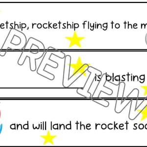 Space Theme Poem, Name Poem, Printable Space Theme Learning, Space ...