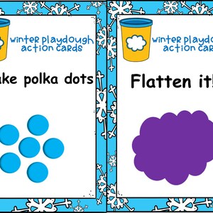 Winter Playdough Mat, Playdough Learning Mat, Preschool Christmas ...