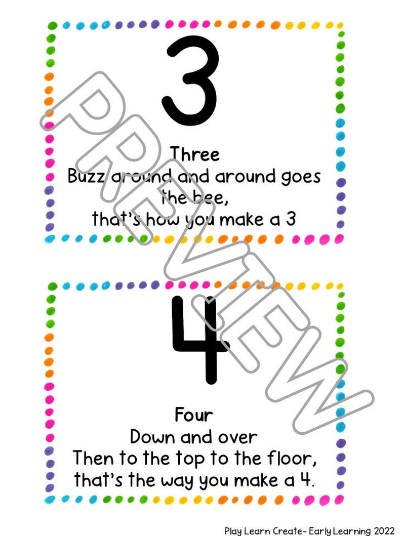 Number Activity Book, Number Printables for Preschool Math ...