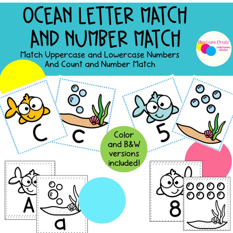 Ocean Theme Homeschool Lesson Plan, Ocean Preschool Plan, Ocean Theme ...