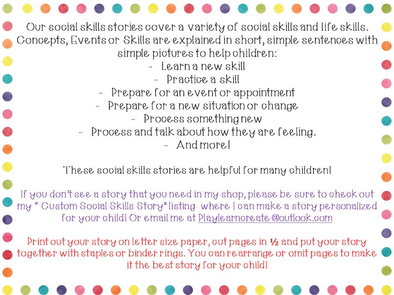 Kindness Social Skills Story, Social Skills for Preschool, Friendship ...