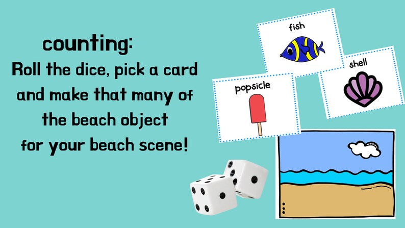 Beach Theme, Playdough Learning Mats, Dough Mats, Playdough Mats ...