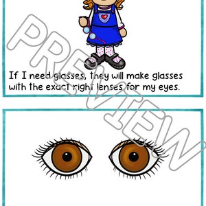 Going to the Eye Doctor Social Skills Story, Optometrist Social Skills ...