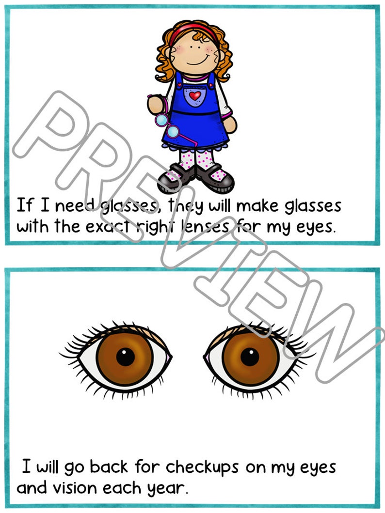 Going to the Eye Doctor Social Skills Story, Optometrist Social Skills ...