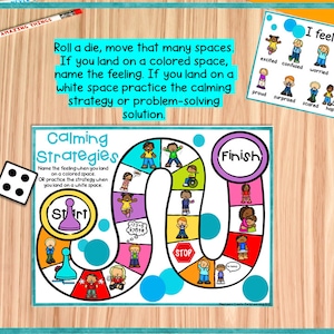 Social Emotional Learning Activities, Social Skills Activities, Calming ...
