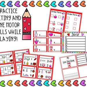 Love Potion Dramatic Play Set for Valentine's Day, Pretend Play for ...