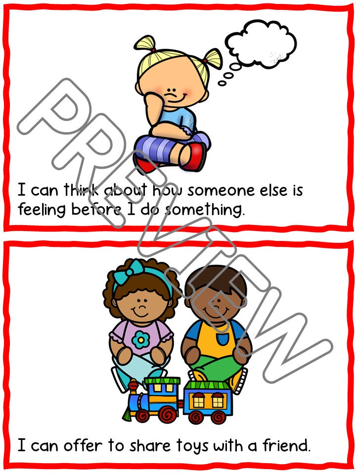 Kindness Social Skills Story, Social Skills for Preschool, Friendship ...