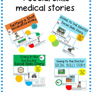 Medical Social Skills Stories, Doctor Social Skills Story, Dentist ...