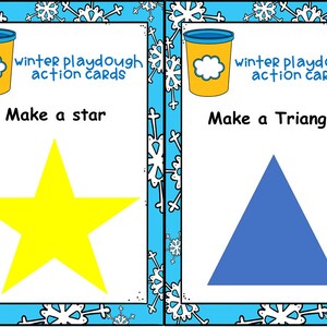 Winter Playdough Mat, Playdough Learning Mat, Preschool Christmas ...