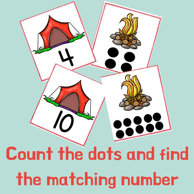 Camping Theme Printables, Printable Letter Activities, Preschool ...