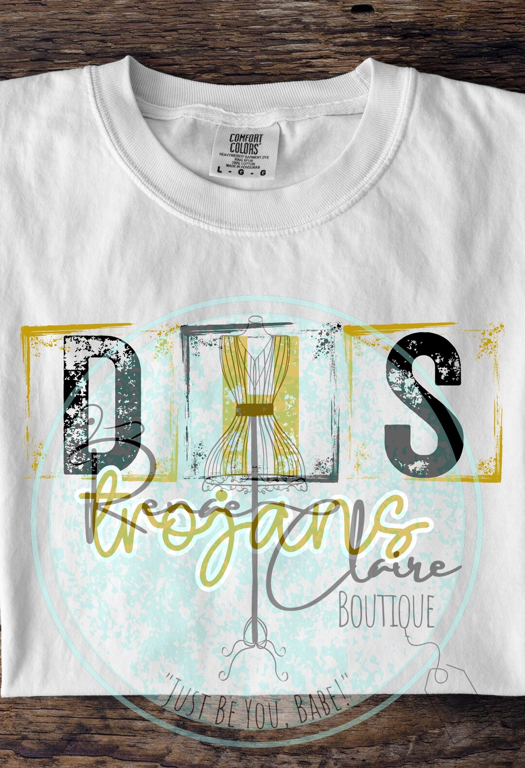 Grunge/vintage Dyersburg High School Monogram Letters School Spirit PNG ...