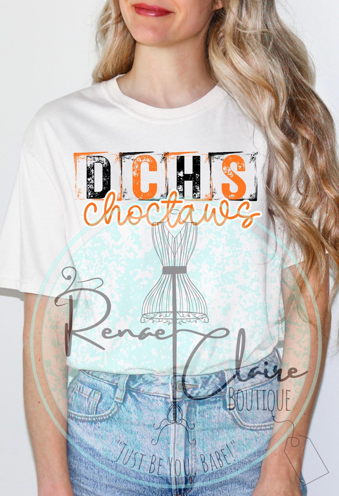 Grunge/vintage Dyer County High School Monogram Letters School Spirit ...