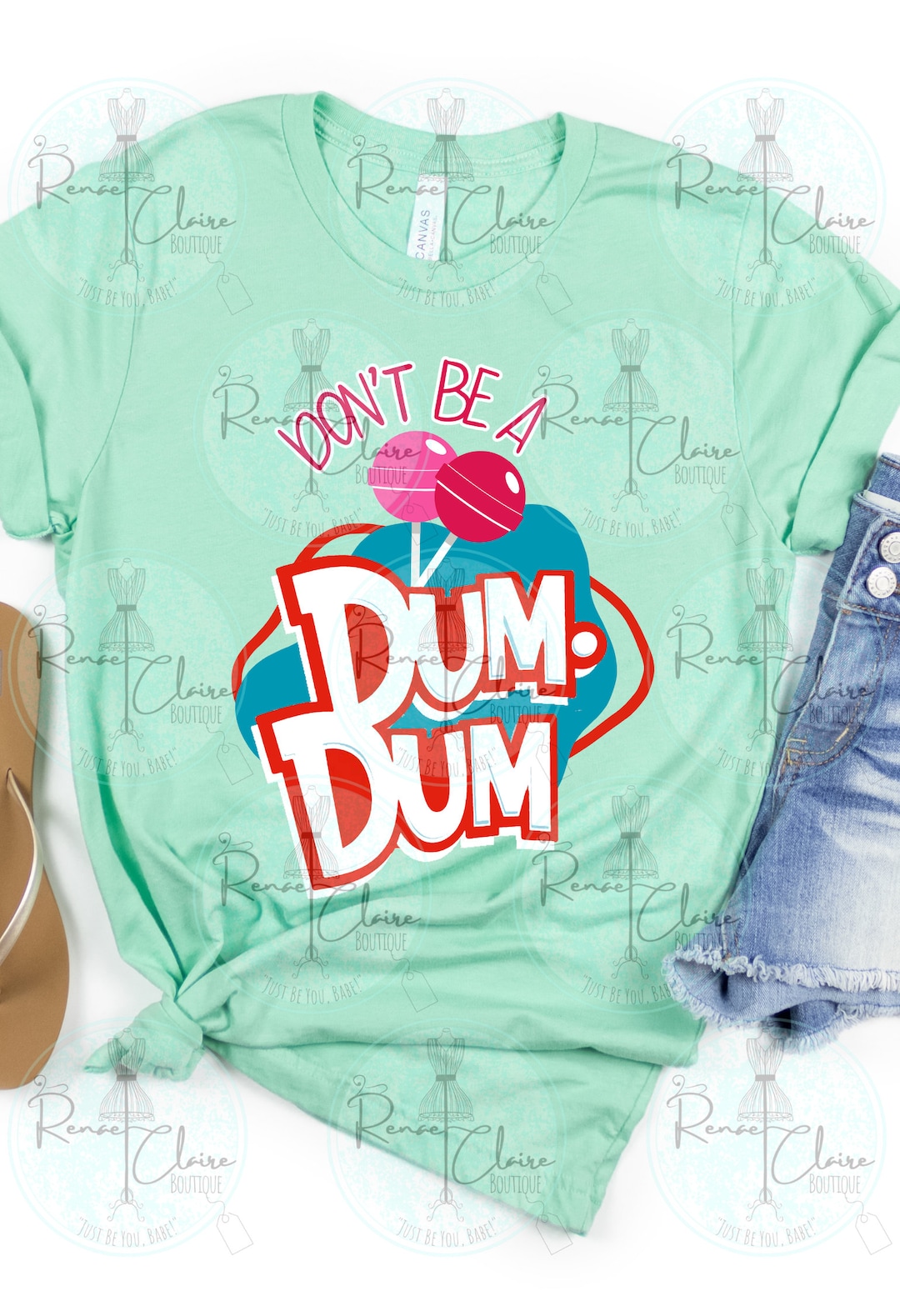 Don't Be A Dum Dum PNG - Etsy