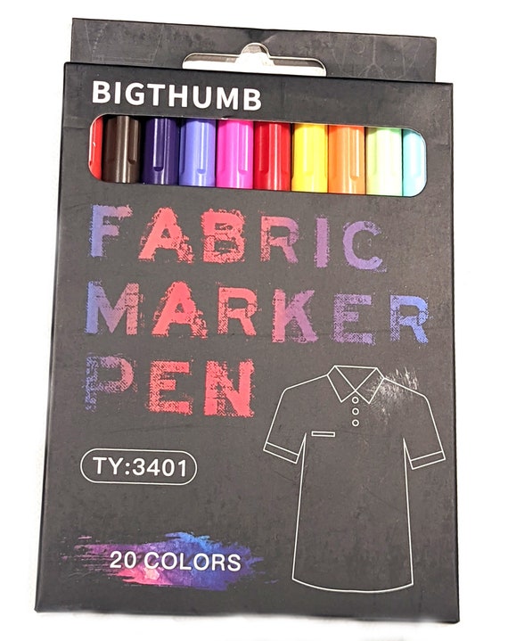 Permanent Fabric Markers - Etsy