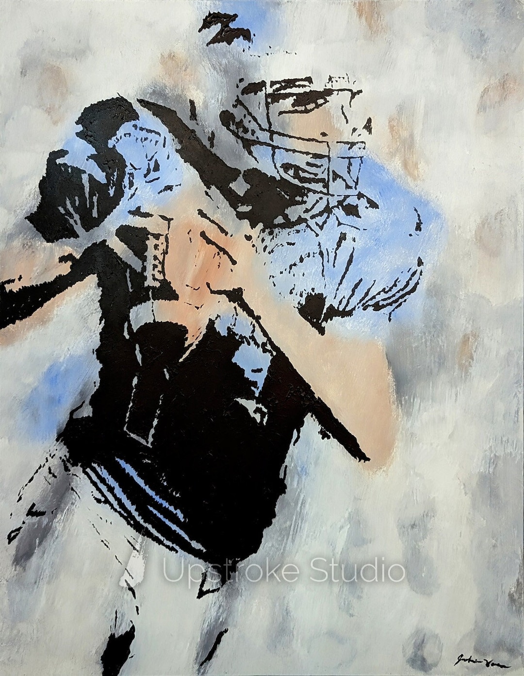 Go Long - Fine Art - Football - Etsy