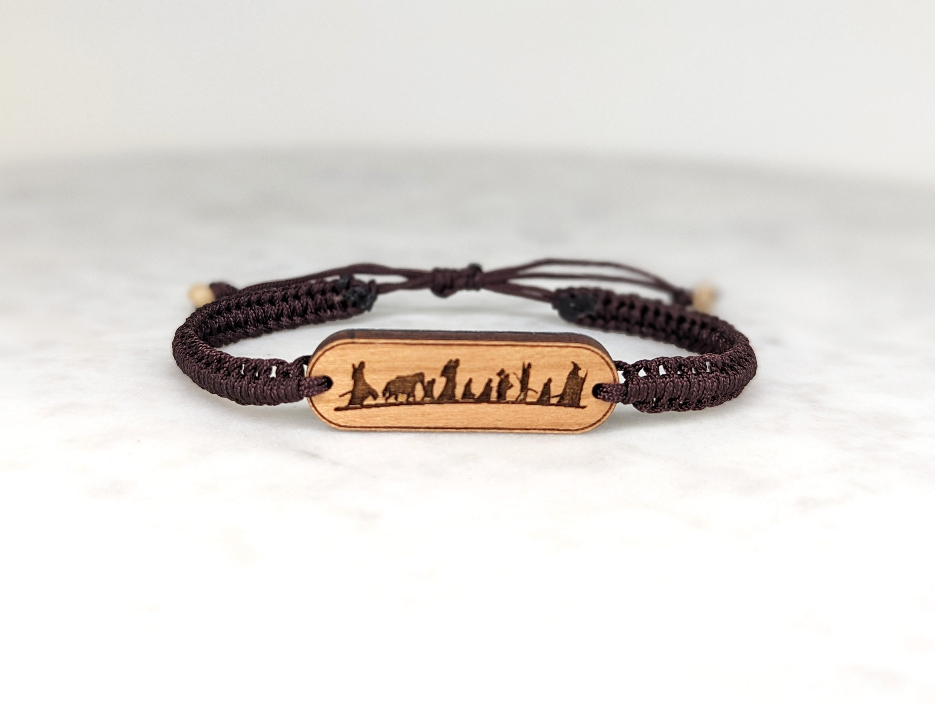 LOTR Fellowship Bracelet - Etsy