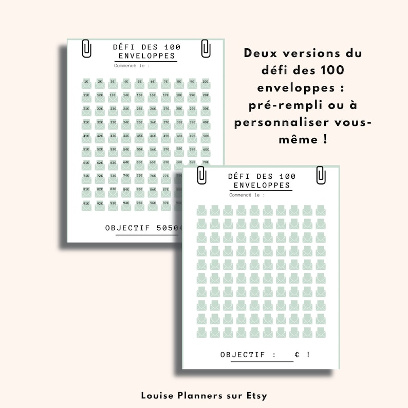 Les 5 défis budgétaires les plus populaires - de 100 à 5050 euros d ...
