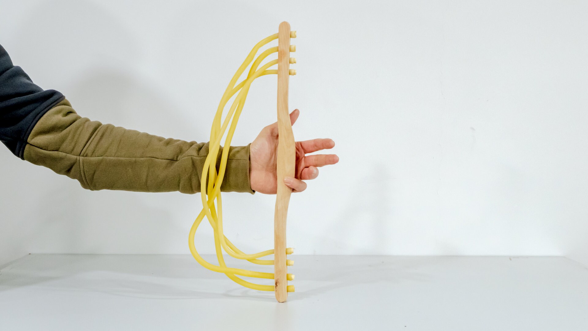 Traditional Bow - Bow Trainer With 4 Rubber - Archery Training ...