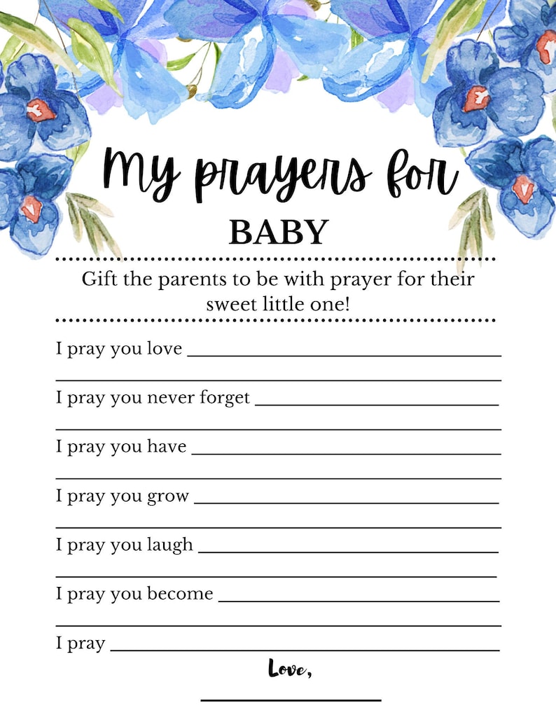 Baby Shower Game, Printable Game for Baby Party, Gender Neutral Baby ...