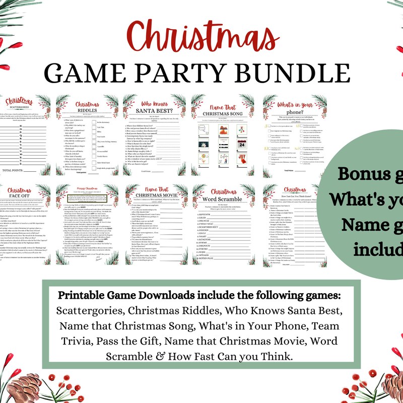 Hilarious Christmas Family Feud - Etsy