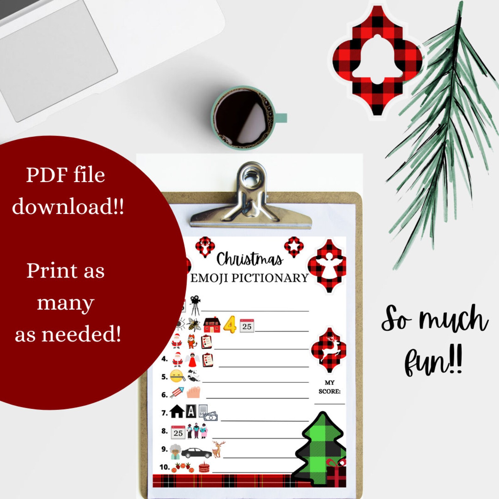 Christmas Printable Trivia Pictionary Emoji Game Company Etsy Christmas Printable Trivia Pictionary Emoji Game Company Etsy