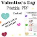 Printable Valentine's Day Game Kids, Valentines Day Party, Classroom ...