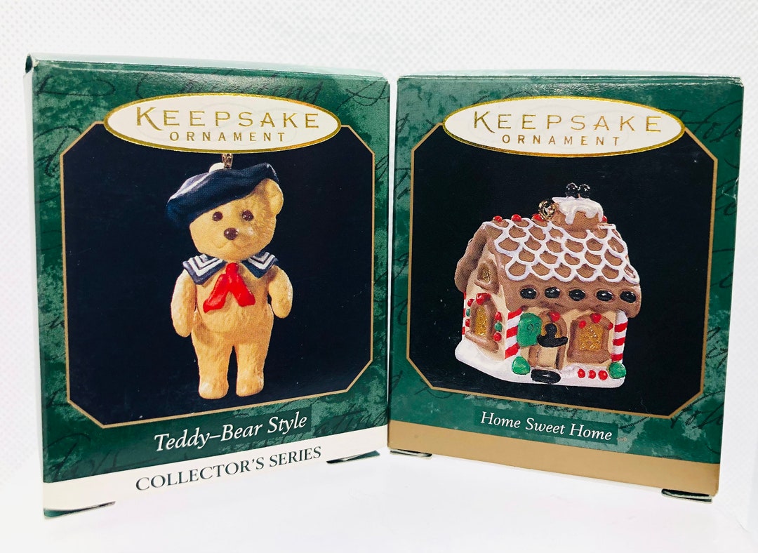 Hallmark Keepsake Christmas Ornaments Miniature Home Sweet Home 1997 ...
