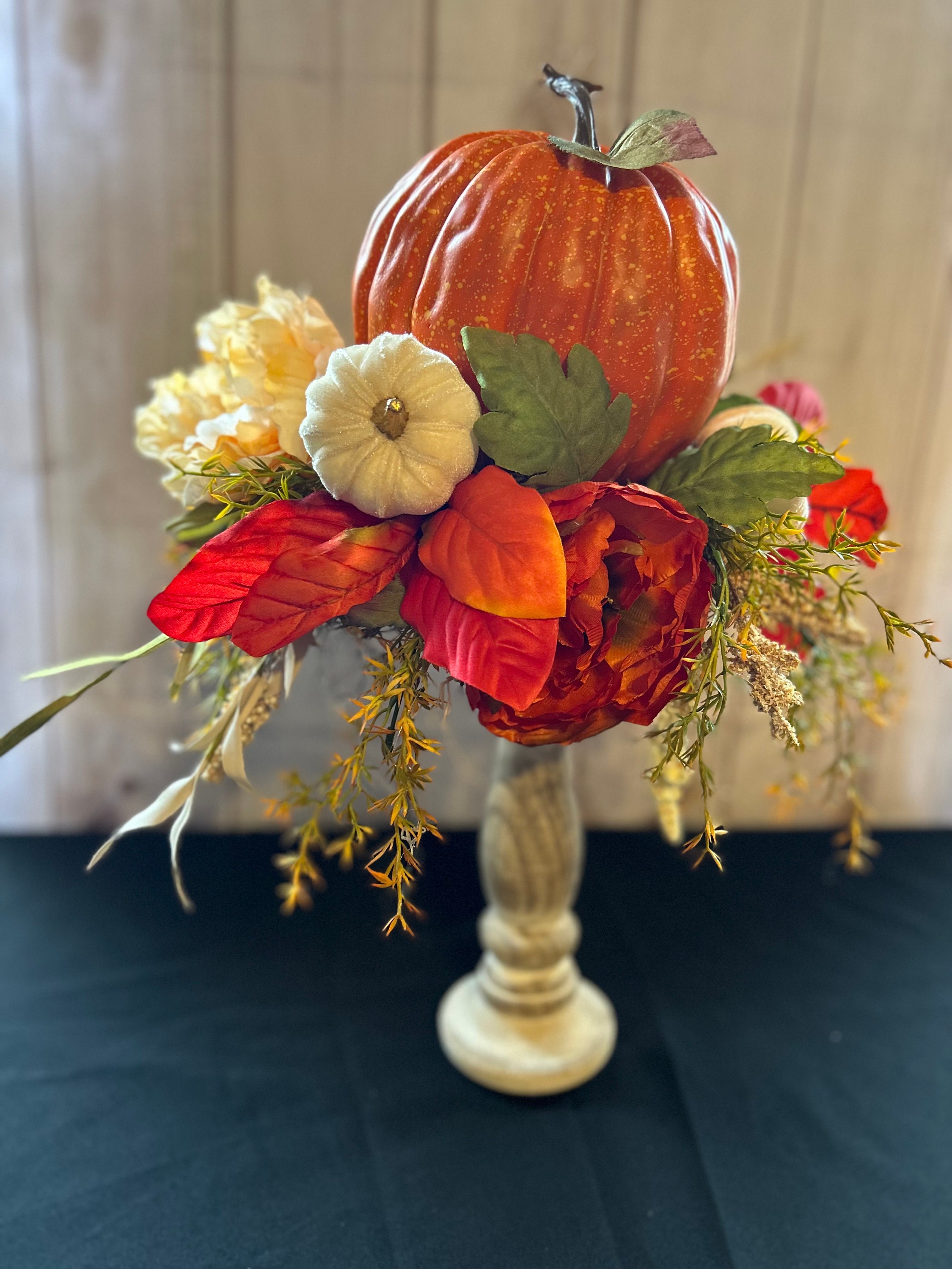 Fall Pumpkin Topiary - Etsy