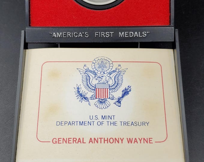 General Anthony Wayne Americas First Medals Pewter Medal in Case - Etsy