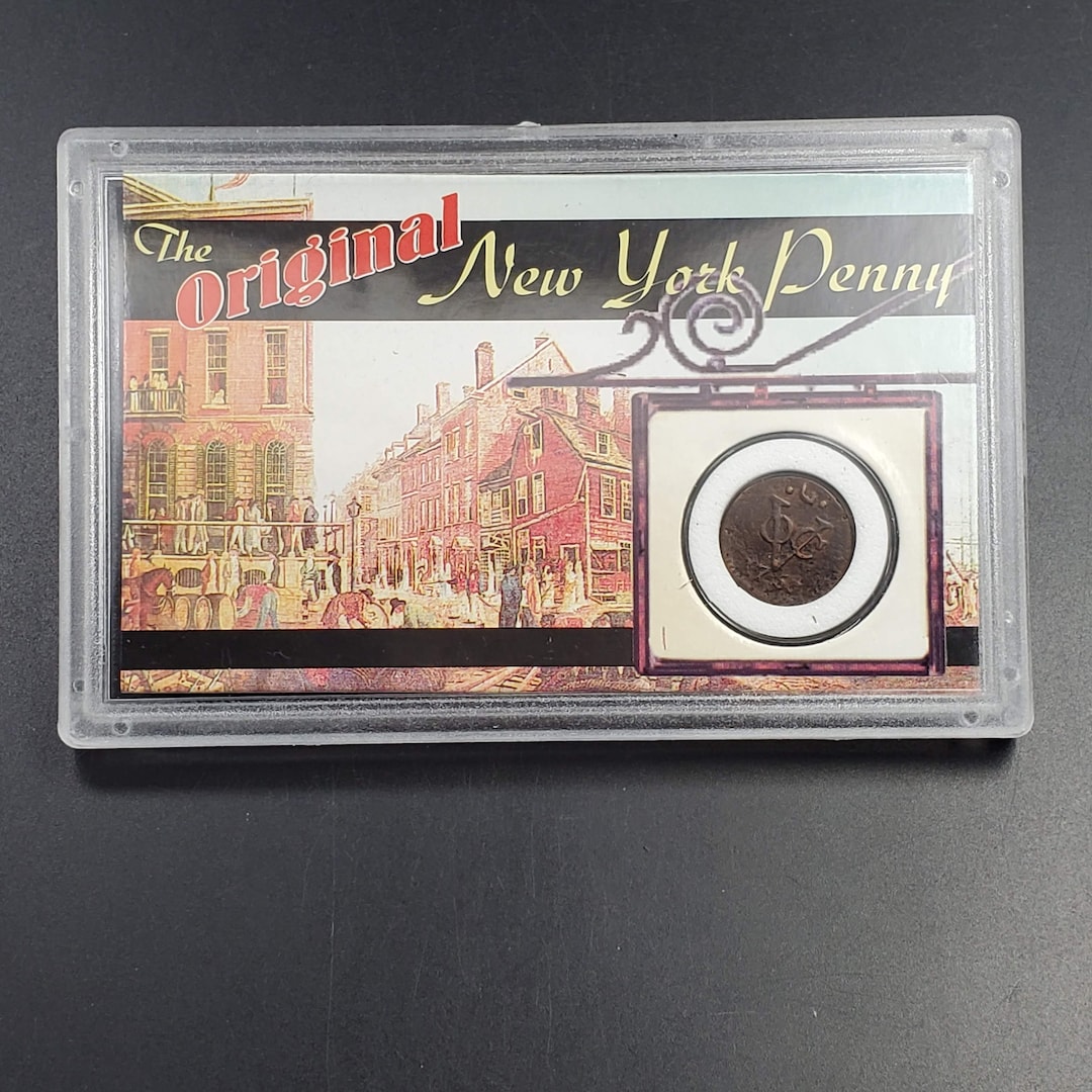 The Original New York Penny 1753 - the Morgan Mint - Etsy