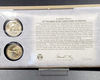 Franklin Mint Presidential Coins - Etsy