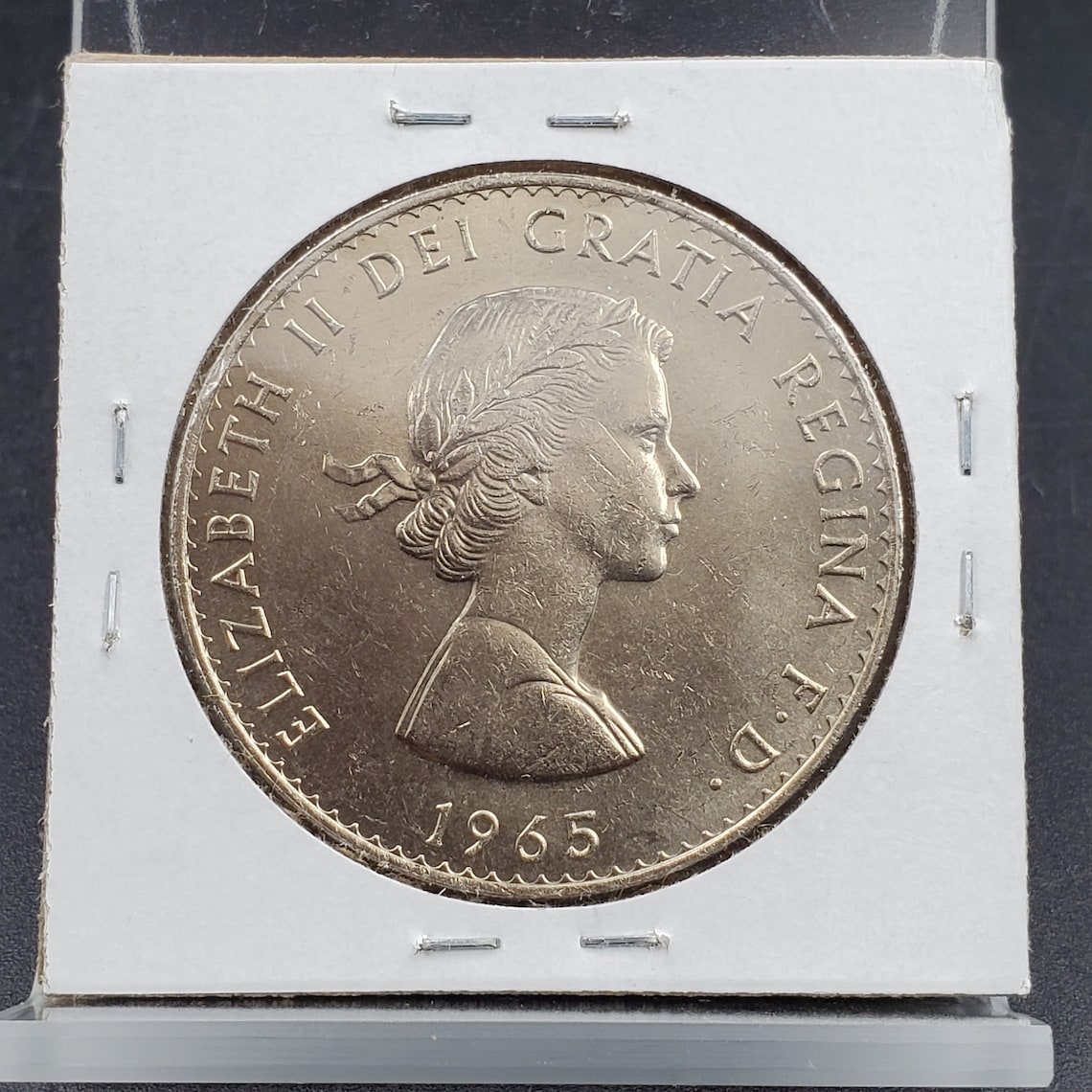1965 UK Great Britain 1 Crown Coin Sir WINSTON CHURCHILL - Etsy