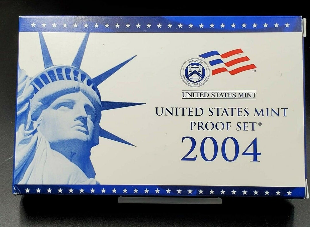 2004 S US Proof Clad Coin Set OGP @robinsonscointown - Etsy