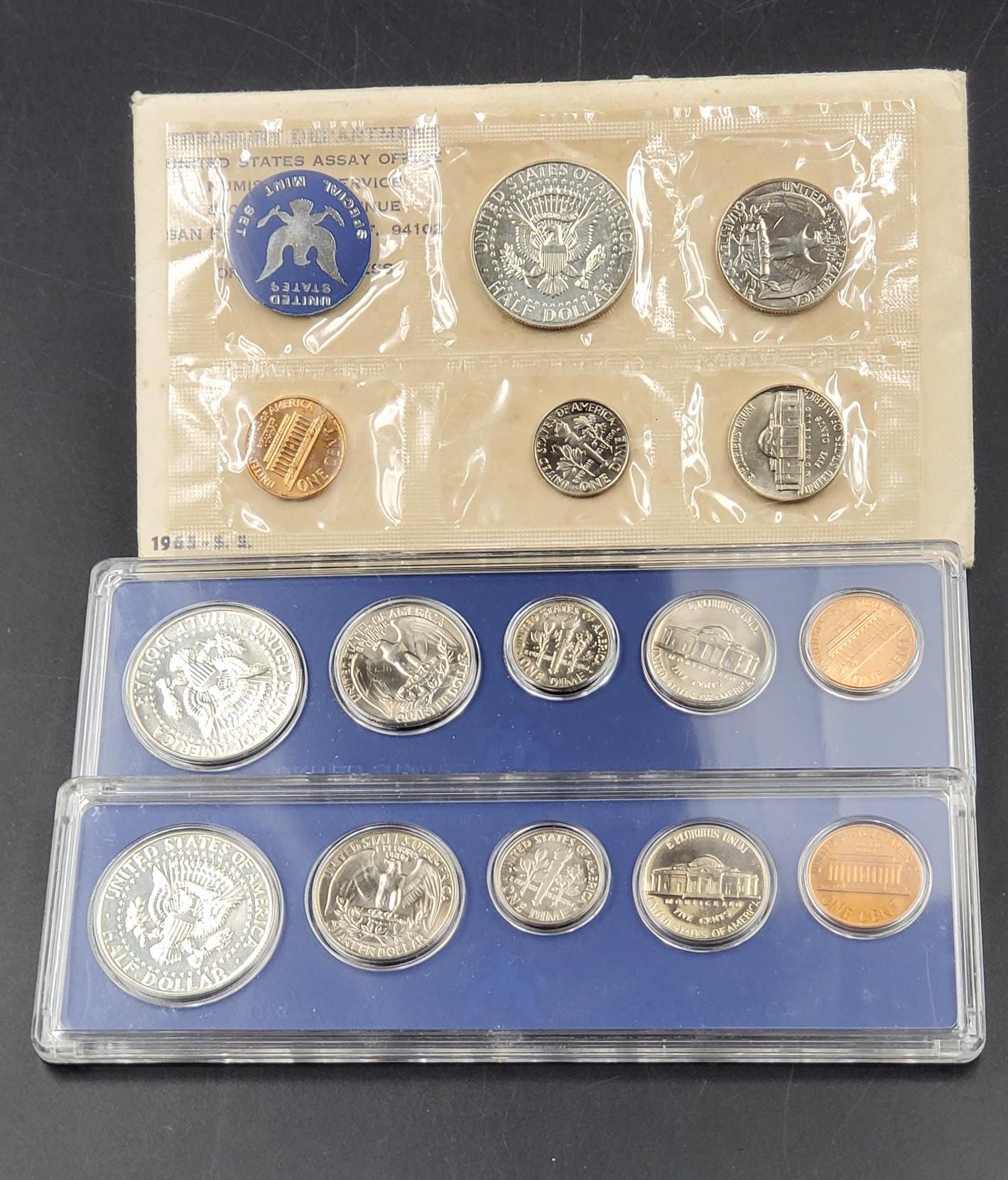 Complete 3 Set US Mint Set Collection 1965-1967 SMS Special OGP 15 ...