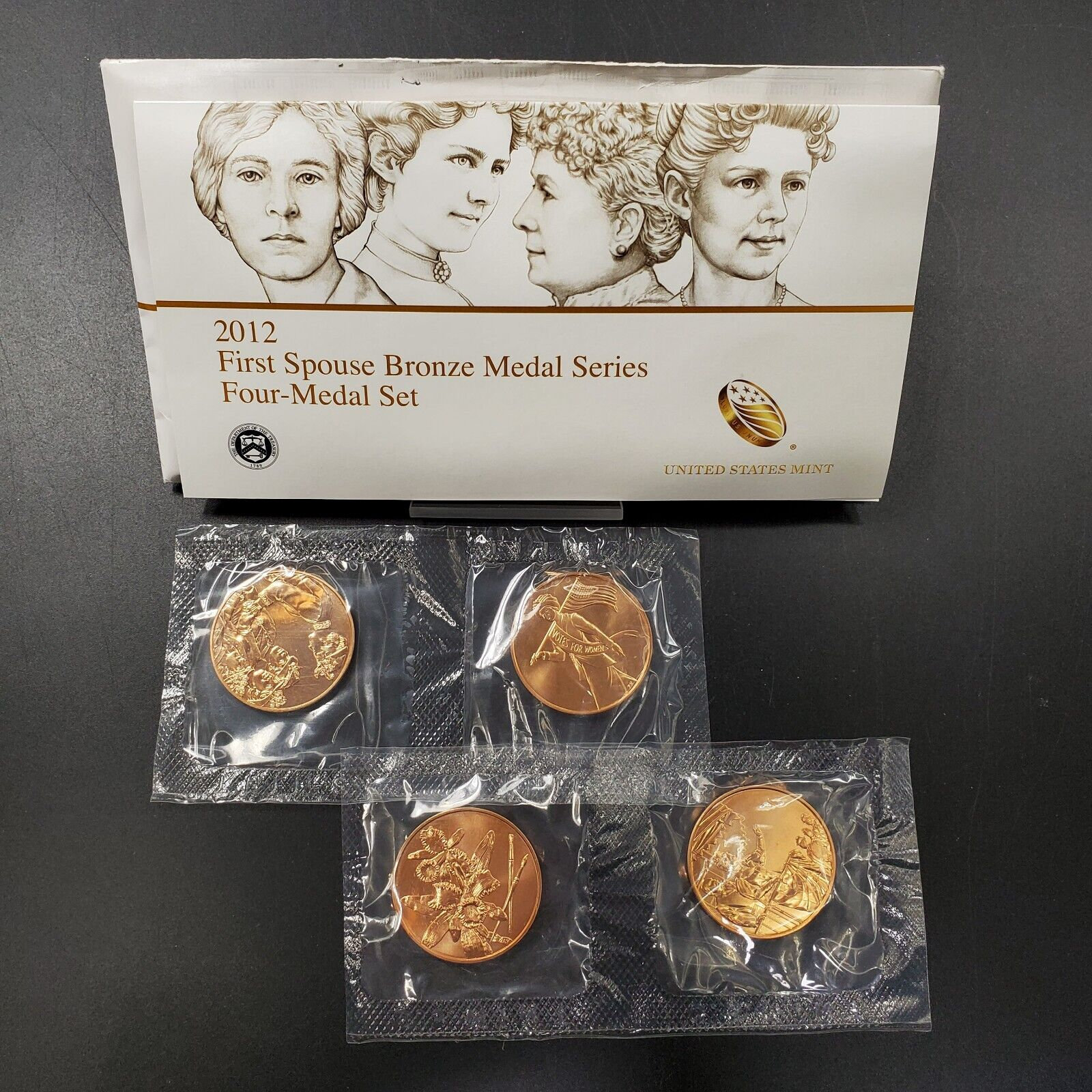 2012 First Spouse Bronze Medal Four Medal Set Suffrage - Etsy
