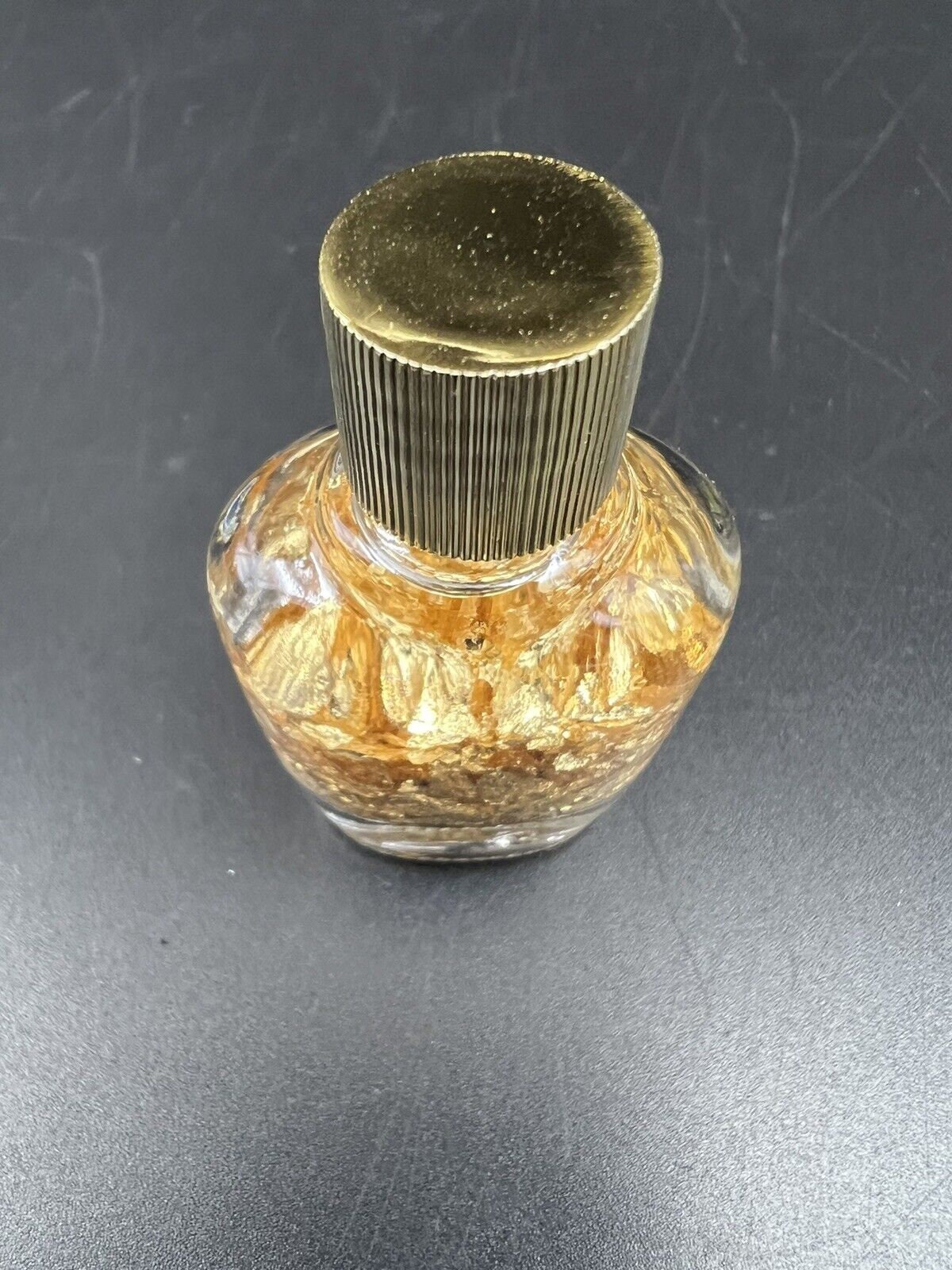 Pure Brazilian Gold Leaf Flake in Water Glass Bottle Gift Vial Mineral ...