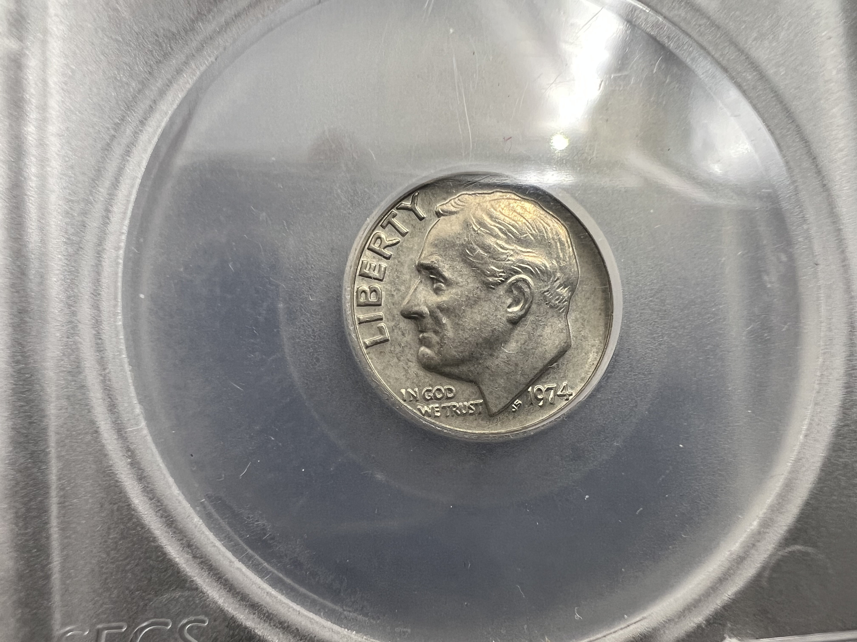 1974 10c Roosevelt Clad Dime DDO 001 VCR 001 Rare Double Die - Etsy
