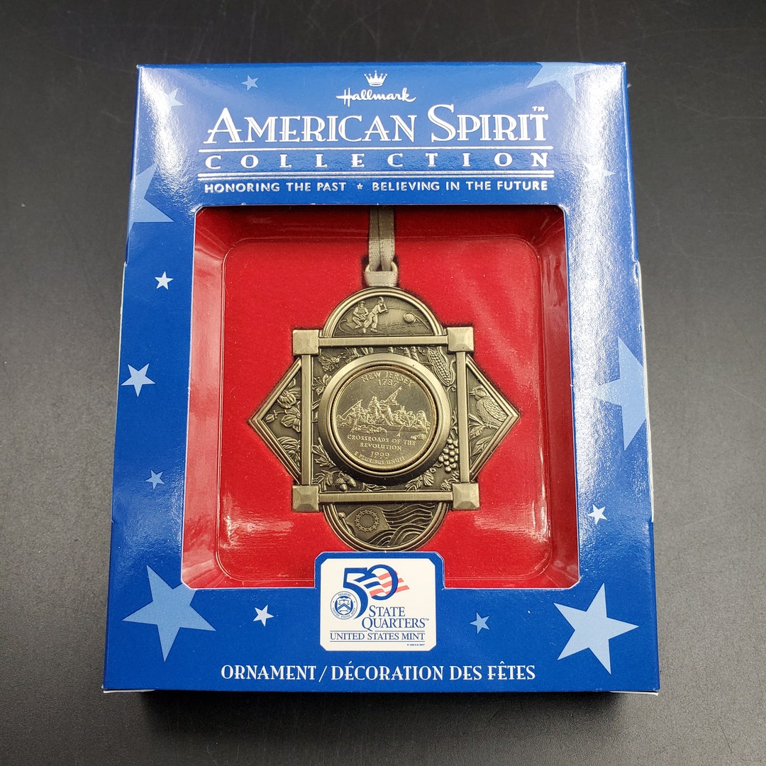 1999 New Jersey State Quarter Coin Hallmark American Spirit Collection ...