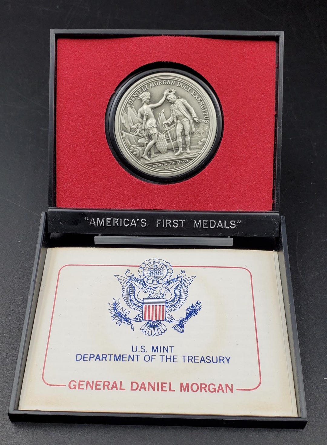 General Daniel Morgan America First Medals - U.S. Mint Pewter With ...