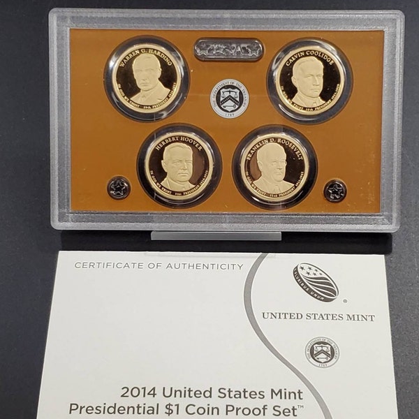 Presidential Dollar Coin Set - Etsy