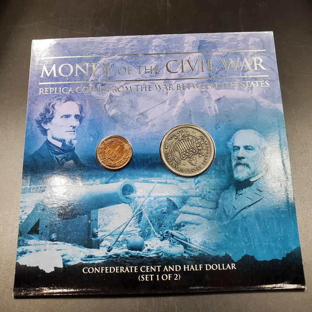 Whitman Coins of the Civil War Confederacy CSA Replica Coin and ...