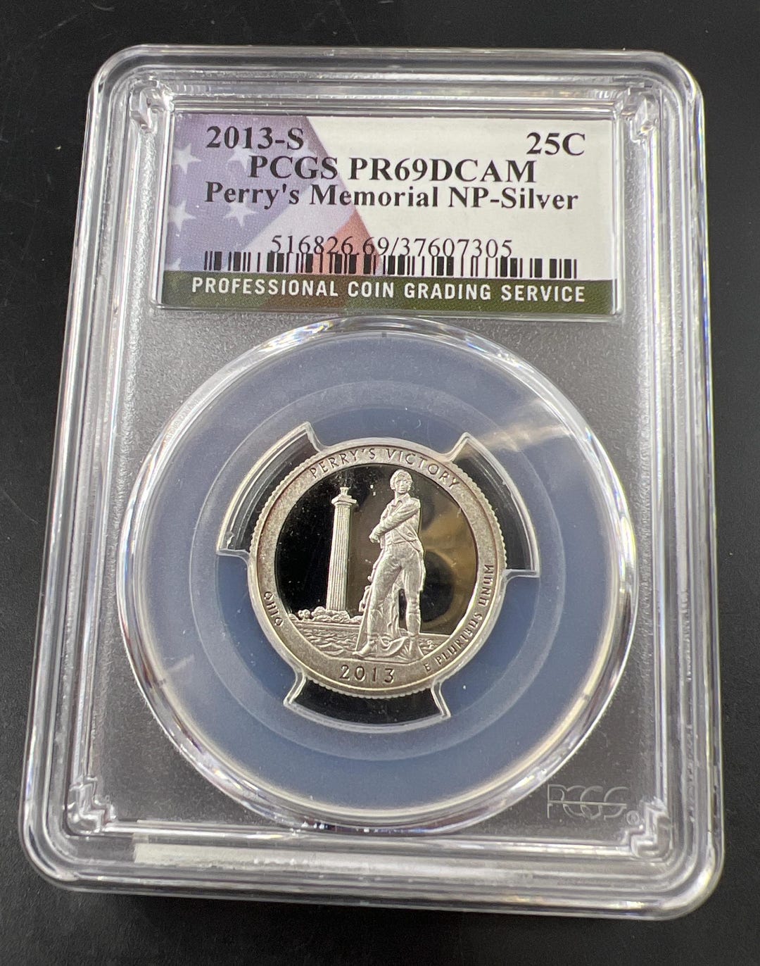 2013 S 25c Perry's Victory Memorial ATB America the Beautiful Silver ...